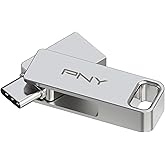 Amazon.com: PNY 256GB Duo Link USB 3.2 Type-C Dual Flash Drive for ...