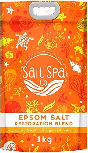 Salt Spa Co Bath Salts | Epsom Salt with Bergamot, Sweet Orange and ...