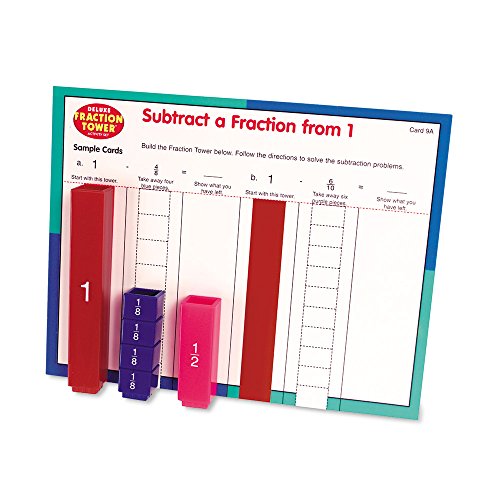 Learning Resources Deluxe Fraction Tower Set Pricepulse