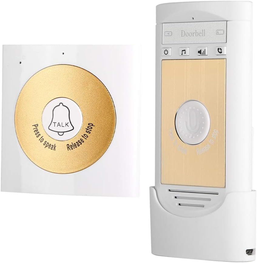 Wireless Voice Intercom Doorbells Two-Way Talk Home Doorbell Intercom ...