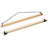 Amazon.com: Tenugui Tapestry Wooden Wall Hanger Made in Japan (Natural ...