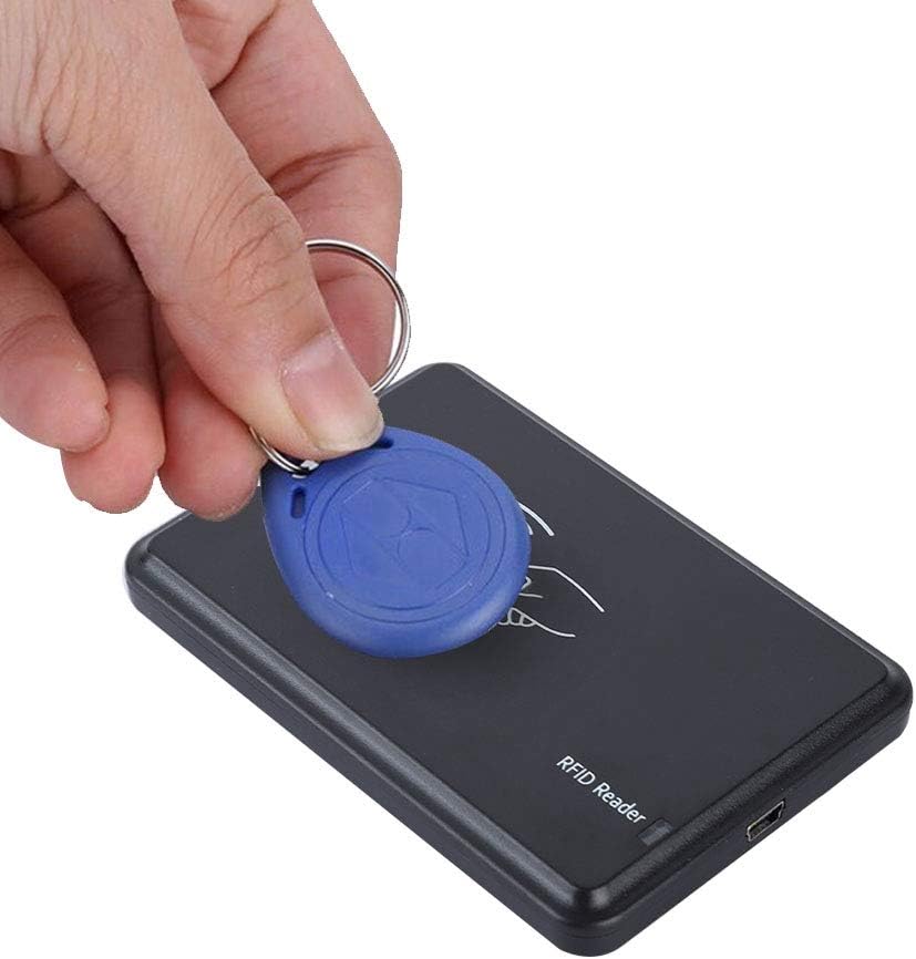 ASHATA RFID Card Reader,125Khz USB RFID Reader Writer Contactless ...