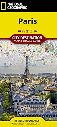 Paris Map (National Geographic Destination City Map) in Oman | Whizz Paris