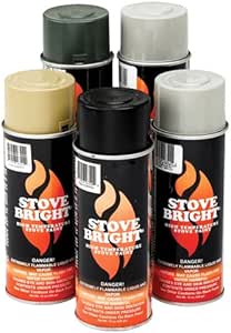 Amazon.com: Lindemann 401990 Forrest Paint Satin Black Stove Bright ...