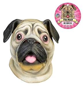 Amazon.com: Accoutrements Pug Mask: Toys & Games