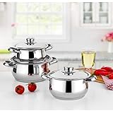 Amazon.com: American Kitchen Cookware Stainless Steel Casserole Pan ...