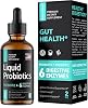 Probiotic Drops For Women & Men, Digestive Enzymes with Probiotics and ...