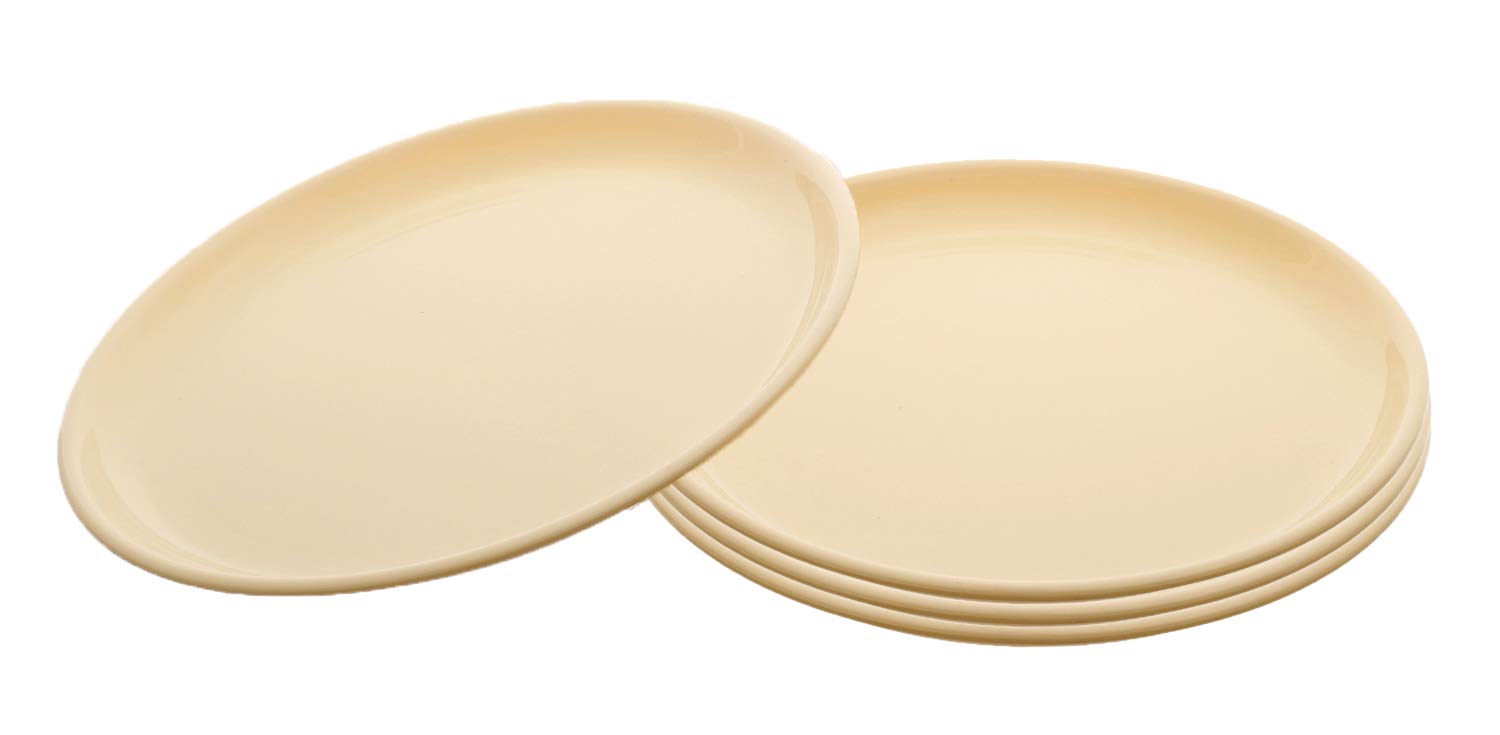 Kuber Industries 4 Pieces Unbreakable Round Plastic Microwave Safe kuber-industries-4-pieces-unbreakable-round-plastic-microwave-safe