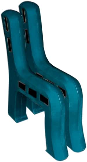 Amazon.com : RTS Home Accents DIY Plastic Bench Ends, Green (Wood ...