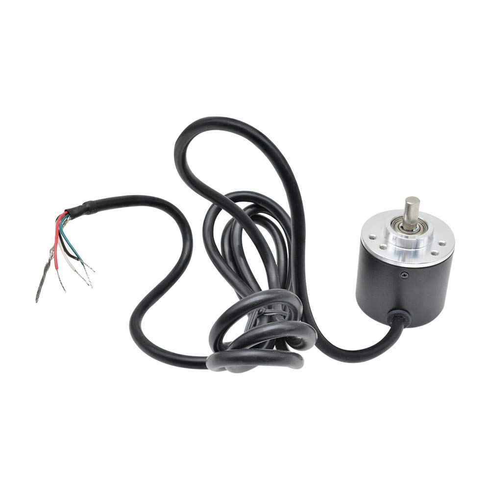 Mua 600P/R Rotary Encoder, AB 2 Phase Incremental Rotary Encoder 6mm ...