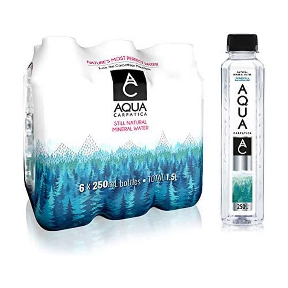 Mua AQUA Carpatica 250ml x 6 Pure Natural Still Mineral Water - 6-Pack ...