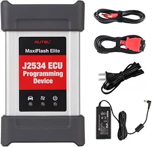 Amazon.com: Autel MaxiFlash Elite Vehicle Communication Interface J2534 PassThru ECU Programming ...