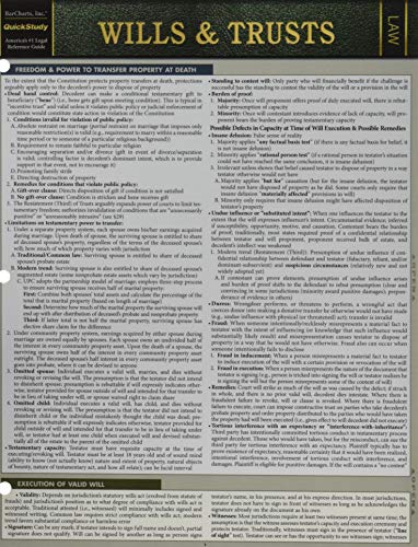Wills & Trusts (Quick Study Guides): Landeau, Karyl, Ph.D ...