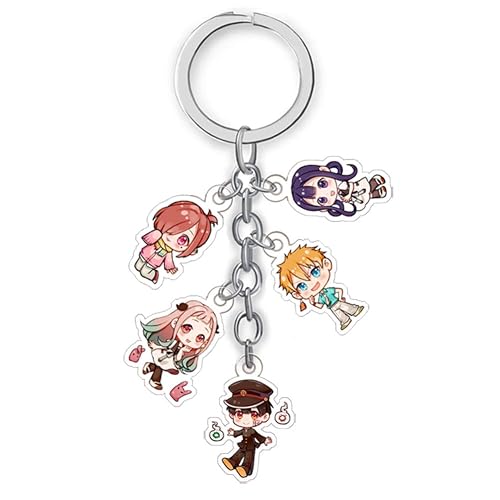 PPONE 8233 Toilet Bound Hanako Kun Keychain, Anime Toilet Bound Hanako ...