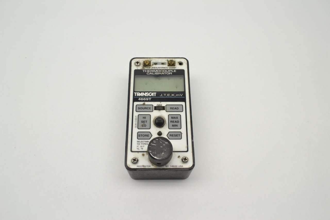 Altek 322-1, 4-Type Multiple Thermocouple Calibrator: Multi Testers ...
