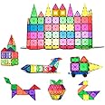 Amazon.com: Collun Magnetic Building Tiles, 48pcs Colorful 3D ...