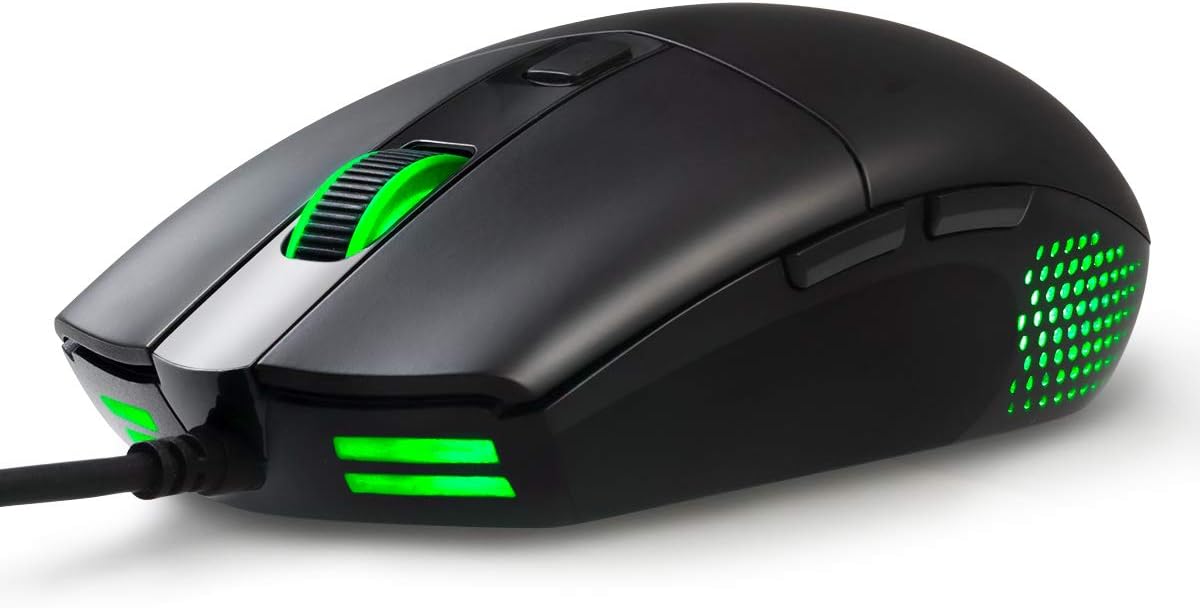 ABKONCORE Gaming Mouse A660 Wired, USB Optical Computer Mice with 8 ...