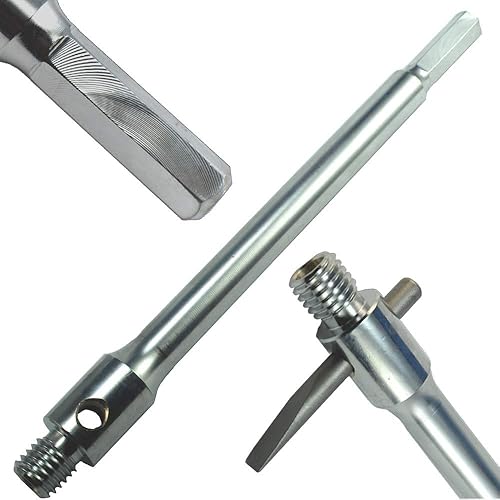 Core Drill Bit Extension 5/8"-11 Male to 7/16" Hex Adapter Diamond Core ...