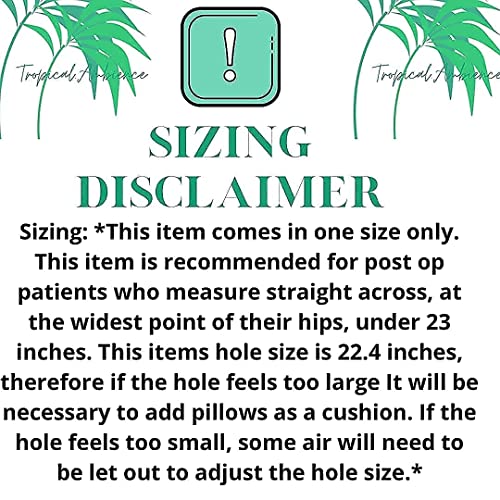 Tropical Ambience Inflatable BBL Lounge Chair with Ottoman for ...