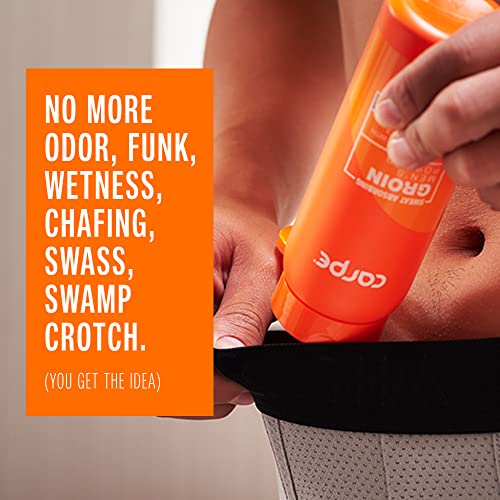 Carpe Sweat Absorbing Groin Powder (For Men) - Designed for Maximum ...