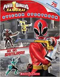 Power Rangers Samurai: Go, Go, Samurai! Sticker Storybook: Scholastic ...