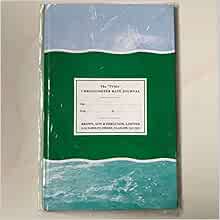 Chronometer Rate Journal Tyma: Logbook: Brown Son and Ferguson Limited ...