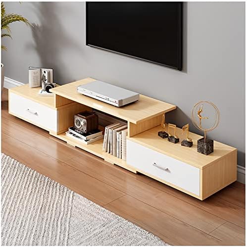 Occuwzz® TV Table Extendable TV Rack Cabinet Modern Media Storage Stand ...