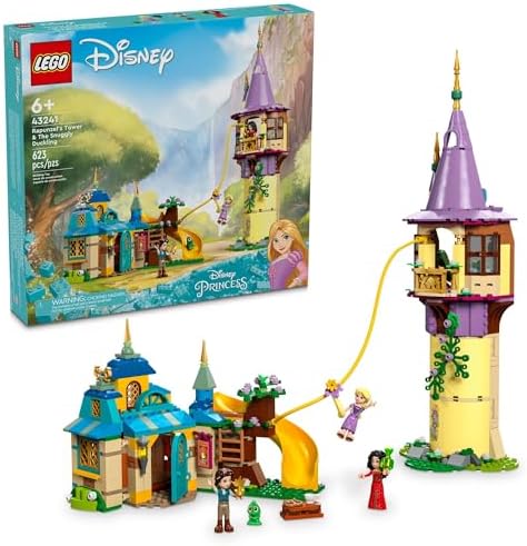 LEGO Disney Princess Rapunzel’s Tower & The Snuggly Duckling Tangled ...