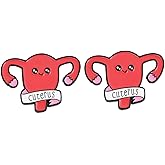 Amazon.com: XUNER Cuterus Pin Uterus Uterus Ovaries Pin Medical Pins ...