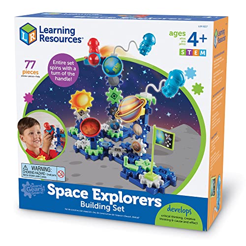 Learning Resources Gears! Gears! Gears! Space Explorers Building Set ...
