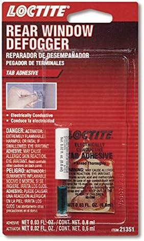 سعر Loctite 194080 Rear Window Defogger Tab Adhesive, 0.03/0.02 fl. oz ...