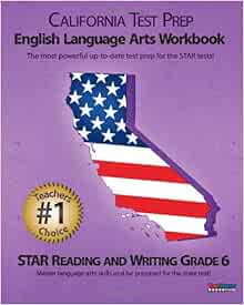 Amazon.com: CALIFORNIA TEST PREP English Language Arts Workbook STAR ...