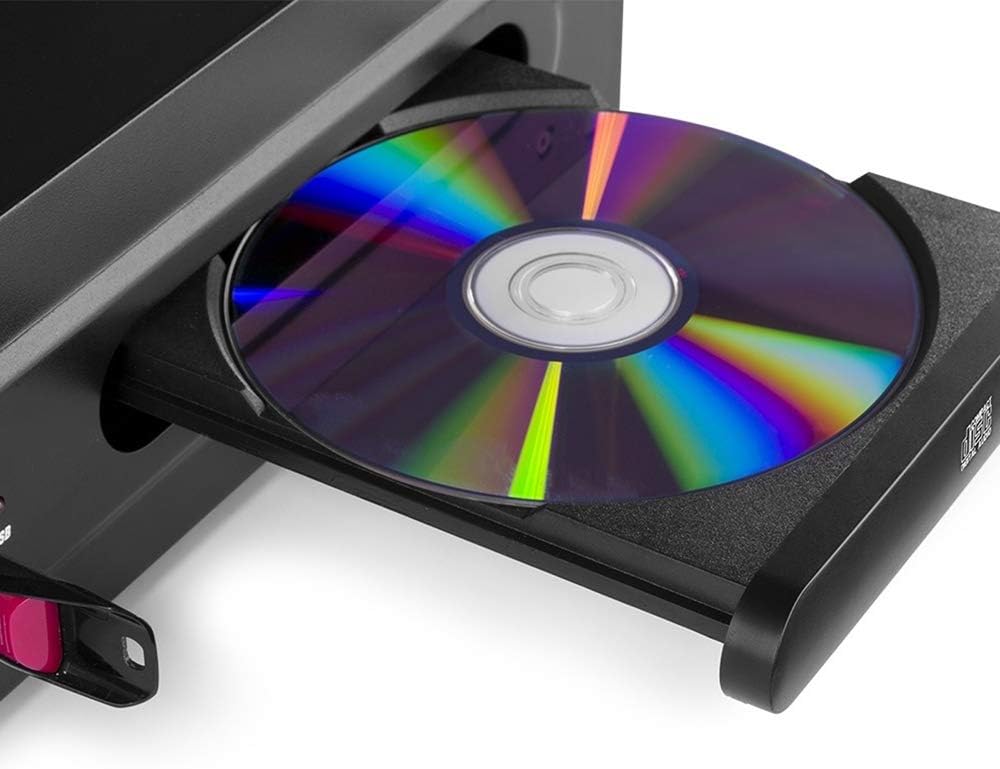 Power Dynamics PD X350 DJ Dual Twin CD USB Player 19″ Rack Mount with Jog CUE Scratch Pitch ...