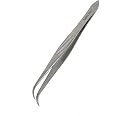 Amazon.com: Iris Eye Dressing Forceps 4.5", Half Curved, Serrated Tips ...