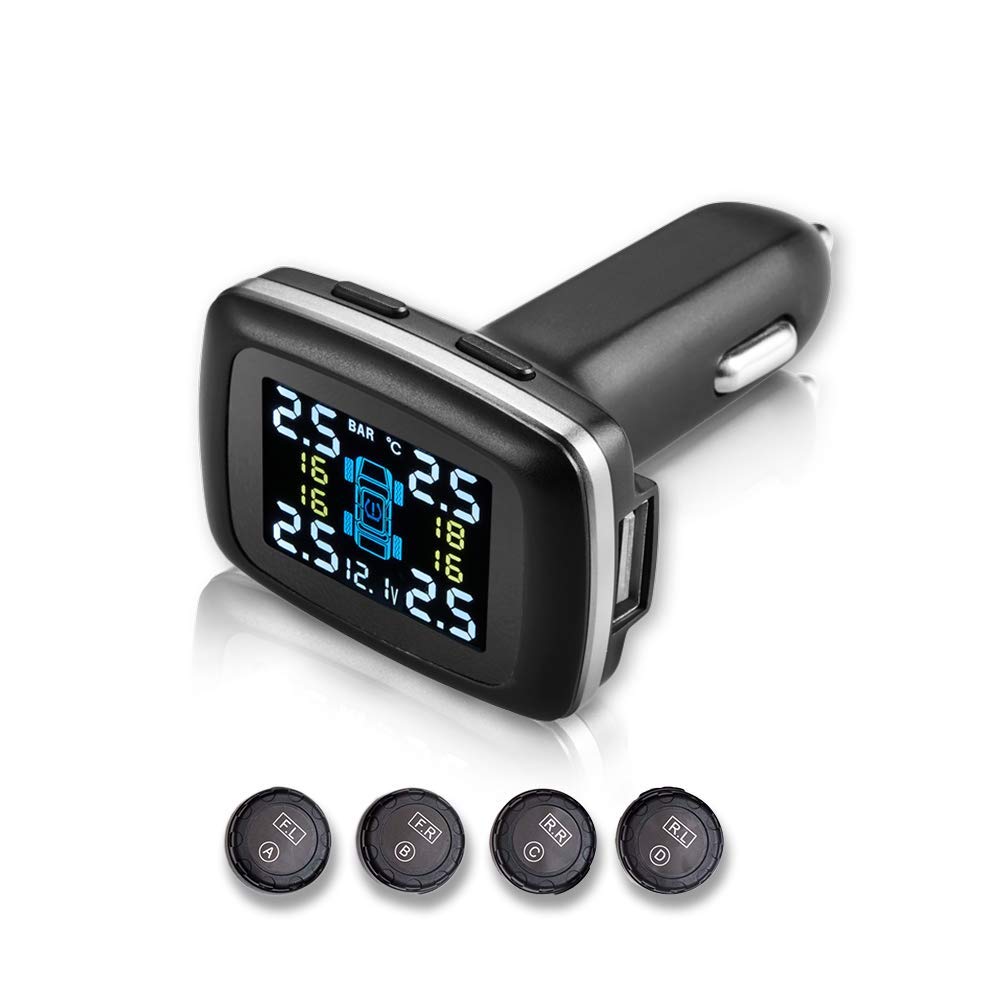 Mua OBEST Digital Tire Gauge Tire Air Cage Air Pressure Monitoring ...