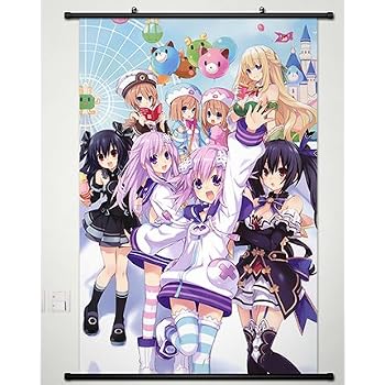 Amazon.com: Hyperdimension Neptunia Neptune Home Decor Anime Whole Wall ...