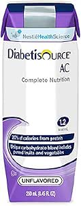 Amazon.com: Nestle DiabetiSource AC Complete Nutrition 8 oz Carton, 24 ...
