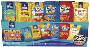 Amazon.com: Wise Snacks Grab & Snack Variety Pack, Original Mix, Single ...