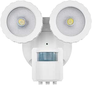 Amazon.com: Defiant 180-Degree White Solar Powered Motion Activated ...