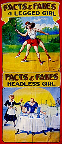 Buy 1970's Carnival Sideshow - 4 Legged Girl - Headless Girl - Online ...