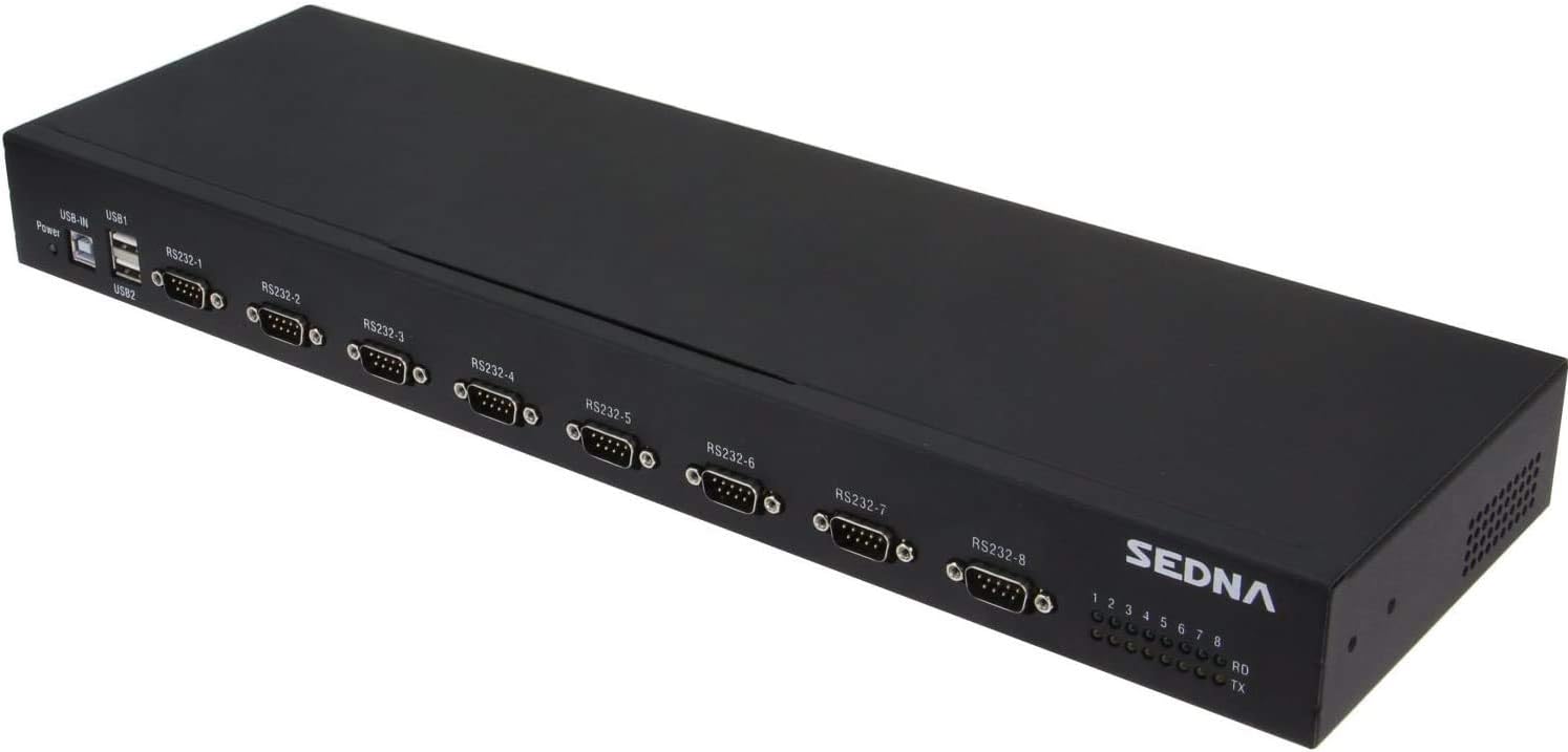 SEDNA – USB to 8 Port Serial Hub with 2 USB 2.0 Port – Com Port ...