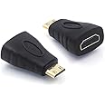 Amazon.com: VCE HDMI Adapter 2-Pack, Mini HDMI to HDMI, 4K Support ...
