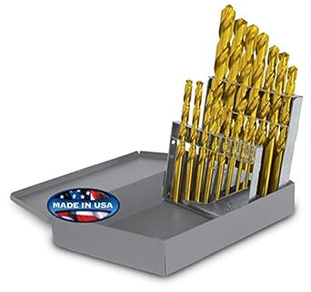 Rocky Mountain Twist 95090813 Titanium Jobber Set, 135° Split Point ...