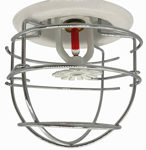 (2 Pack) Fire Sprinkler Head Guard for 1/2" NPT Recessed / Horizontal ...