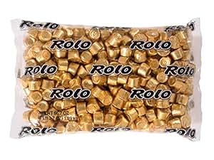 Amazon.com : ROLO Holiday Chocolate Caramel Candy, 4.1 Pounds Bulk ...