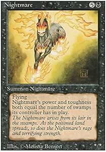 Amazon.com: Magic: the Gathering - Nightmare - Revised Edition: Toys ...