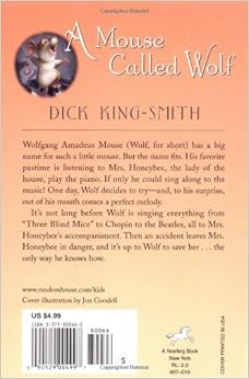 Amazon.com: A Mouse Called Wolf (9780375800665): Dick King-Smith ...