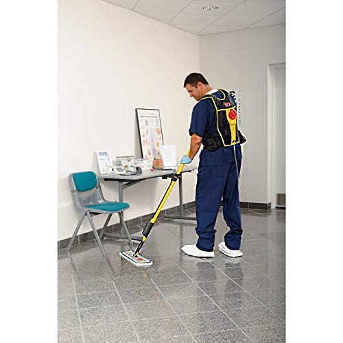 Rubbermaid Commercial Products FLOW Flat Mop Finish Kit With 18-Inch ...