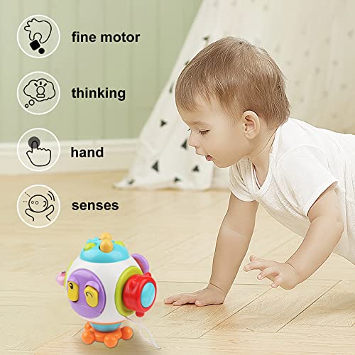 New-Star Montessori Sensory Toys for Toddlers 1-3 Fidget Cube Board ...