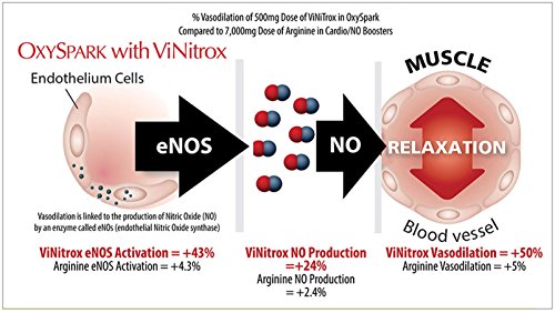 OxySpark 10X Enhanced Nitric Oxide Booster with ViNitrox® - New Grape ...